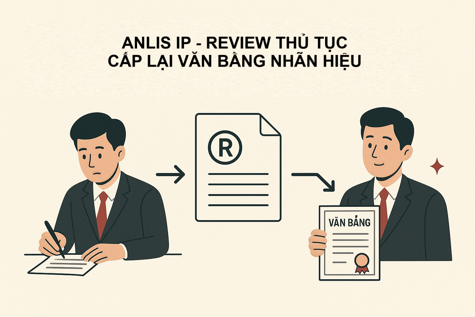 THỦ TỤC CẤP LẠI VĂN BẰNG NHÃN HIỆU - từ 01/7/2025 - ANLIS Vietnam IP Agent